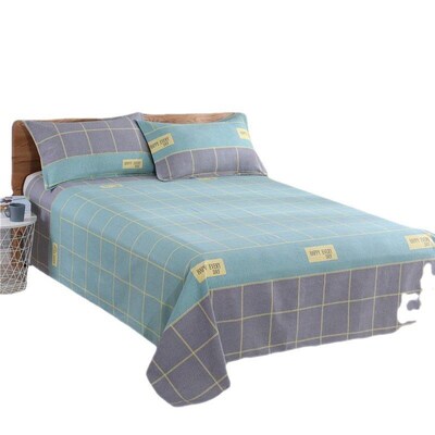 Too Thick to Pilling Old Coarse Cloth Bed Sheet One-Piece Th