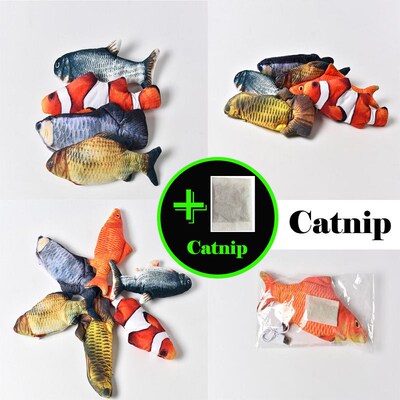 Toys For Cats Interactive Electronic Fish Shape Cat Toy Elec