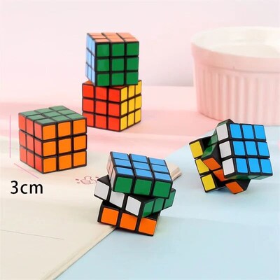 10Pcs 3cm Mini Magic Cube Children Educational Toys Kinderga