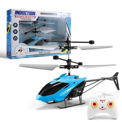 2CH Remote Control Sensor Control Hovering Helicopter RC Toy