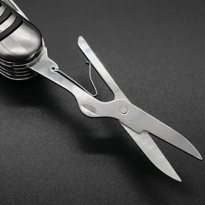 Portable 11 in 1 Fold Pocket knife Carry Around Multifunctio