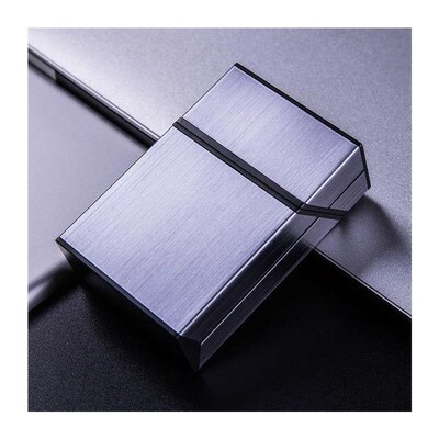 Aluminum alloy cigarette box for men, 20 pack