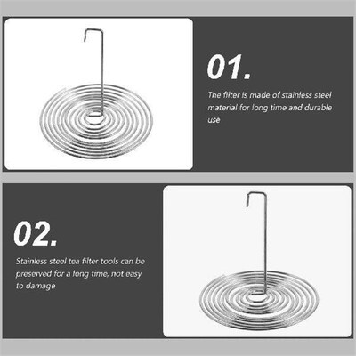 20 Pcs Teapot Spout Filter Stainless Steel Strainer Drain
