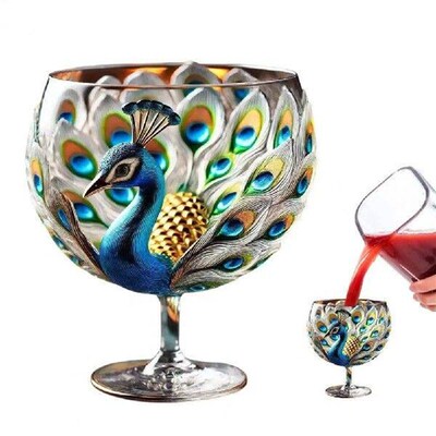 Seasonal Outdoor Decor Glassware Elegant Bird Carvings
