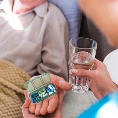 7 Days Weekly Pillbox Tablet Holder Medicine Storage Case
