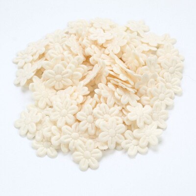 100pcs Five-petal Wedding Flower Embossing DIY Sewing Craft