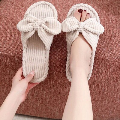 Womens Sweet Slides For Season Bohemian Slippers Home