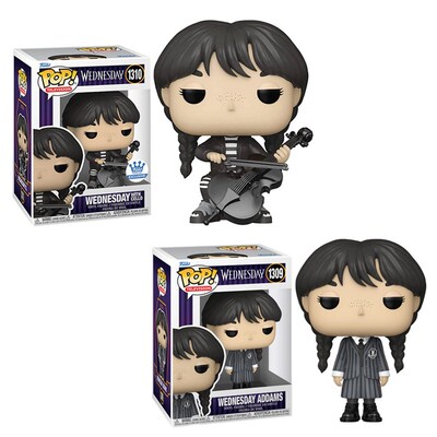 Wednesday Addams Figure Toy Funko Addams Family Action Figur