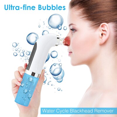 Electric Small Bubble Blackhead Remover USB Water Cycle Pore