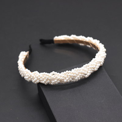 Korean braided pearl headband  accessories new arrival Fashi