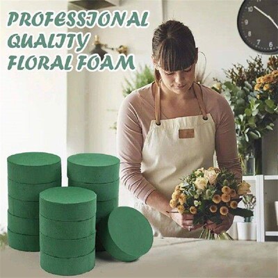 10PCS Round Floral Foam Bs Fresh-Keeping Green Floral