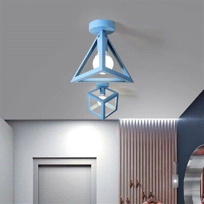 Pink Ceiling Lights Nordic Industrial Ceiling Lamp Led