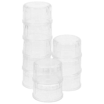 10 Pcs Reusable Cup Lid Non Spill Cap Press Shaker