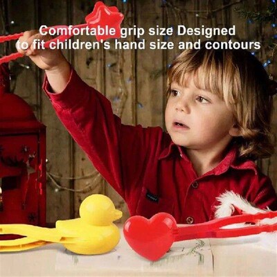 Duck Snow Shaper Easy Operation Winter Snow Ball Toys Duck