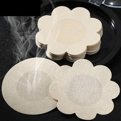 100PCS Nipple Cover Stickers Women Breast Lift Tape Pasties