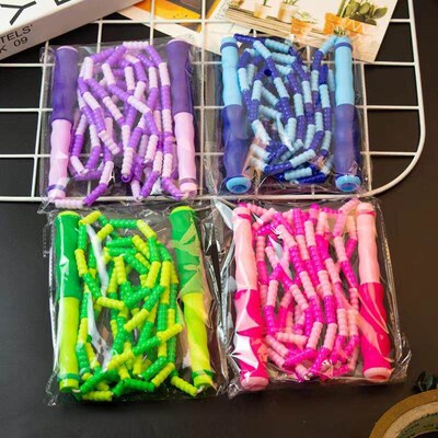 Bamboo Joint Skipping Rope for Primary School Use, Kindergar