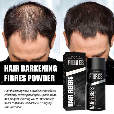 East Moon Hair Fiber Powder - Daily Care Natural Hair Color