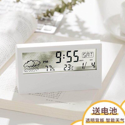 Wireless mini speaker Alarm clock display 时闹钟