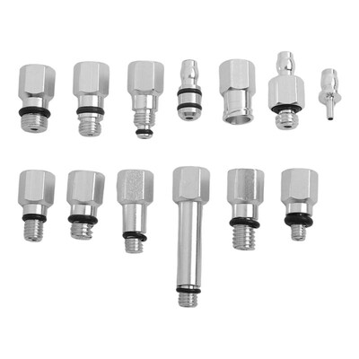 13PCS Bike Hydraulic Brake Bleed Connector Kit Aluminum Allo