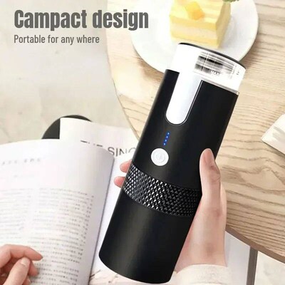 Electric Coffee Maker Convenient Capsule Ground Coffee Brewe