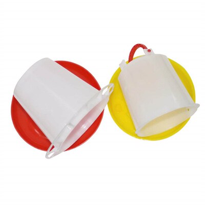 1Kg Chicken Drinker/Feeder Chicken Duck Bird Drinking Cups F