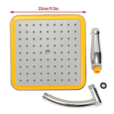 Rainfall Shower Head Large Flow Supercharge Rainfall Showerh