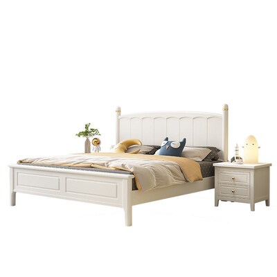 Solid Wood Childrens Bed Boys and Girls Princess Bed 1.5 m
