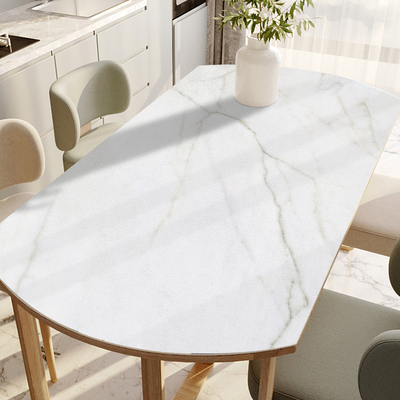 大理石纹桌垫防水防油免洗桌布长方形茶几台面垫布防烫耐高温硅胶