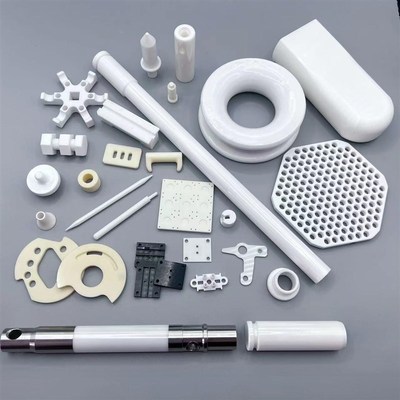 氧化铝氧化锆工业陶瓷定制加工耐磨耐高温绝缘片环柱条块管座棒