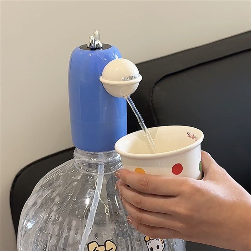 MOMO桶装水抽水器电动压水器纯净饮水机矿泉水泵吸水自动