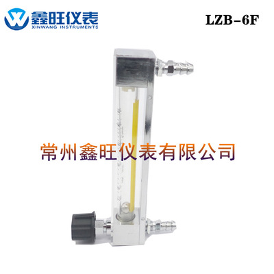 鑫旺LZB-10WBF玻璃管浮子流量计 宝塔连接螺纹连接软管