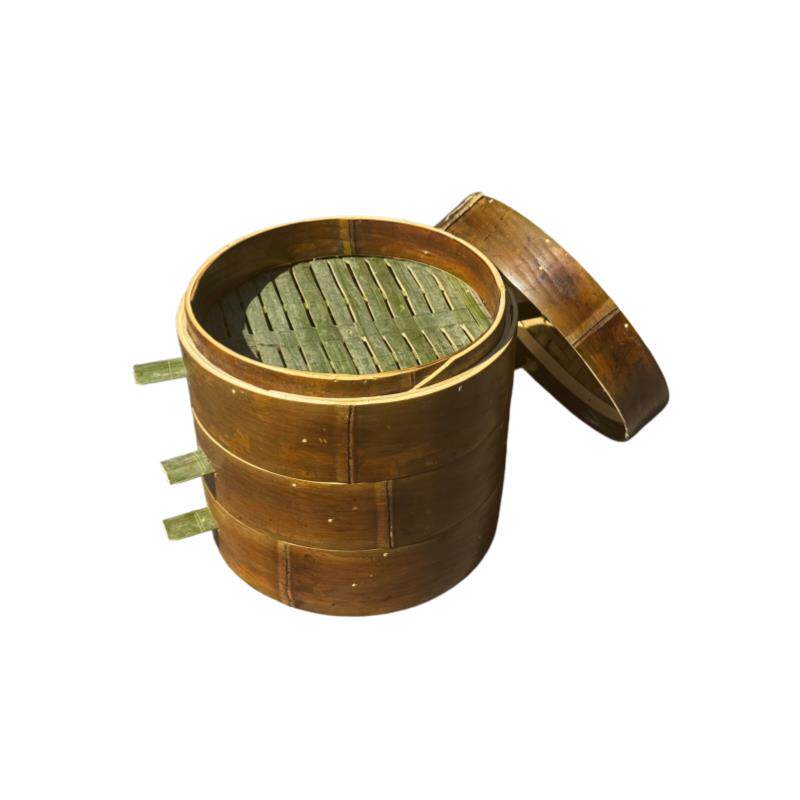 纯手工全青皮无胶水竹制小笼包架加深竹蒸屉餐具笼家用蒸笼竹蒸笼
