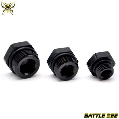 博卡改装配件 油冷油饼接口堵头 油箱堵头 AN6/AN8/AN10