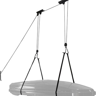 Bike Hanger Set - Set of 2 Overhead Pulley System Bike Hange