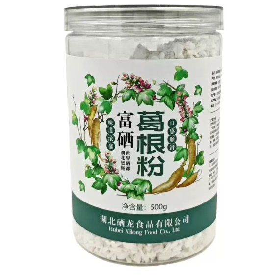 恩施富硒葛根粉野生纯正天然含硒葛粉 湖北农家正品500克代餐