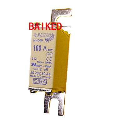 SIBA熔断器 保险丝 HN000 100A 690V 2028220.Ae 700 200KA