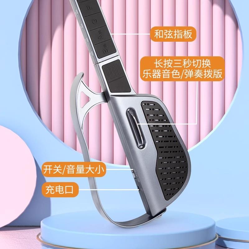正品无弦吉他初学者智能自动挡吉他初学新手入门级吉他可折叠吉他