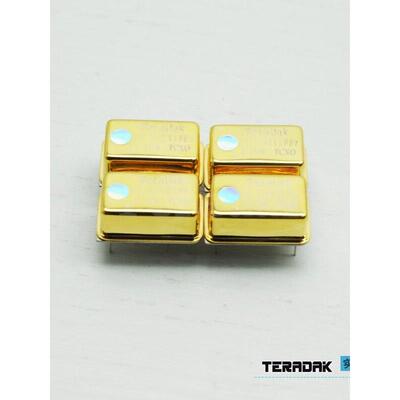 温补晶振TCXO镀金 0.1ppm 11.2896 12M 16.9344M 24.576M 22.5792