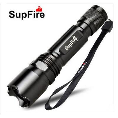 SupFire神火C2强光手电筒 超亮远射可充电适用于户外露营防水设计