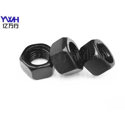 8.8级高强度细牙六角螺母GB6171幼牙螺帽螺丝帽M8M10M25M26-M64