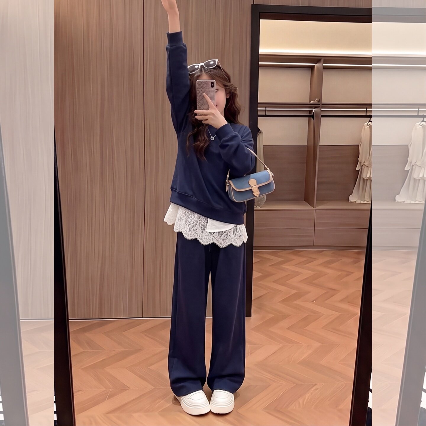 女童秋装套装2026新款儿童韩系卫衣女孩大童春秋运动一整套穿搭潮