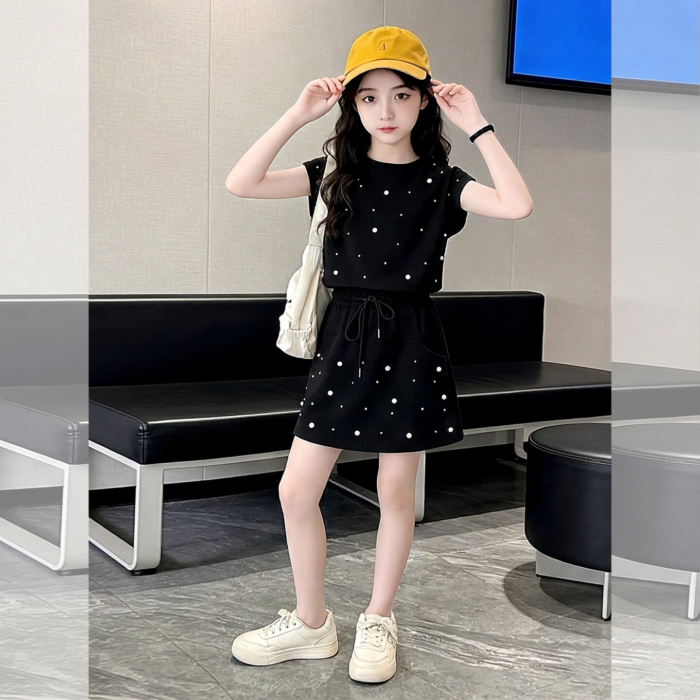 女童夏装套装2026新款儿童衣服女大童裙子巨好看夏季童装洋气炸街