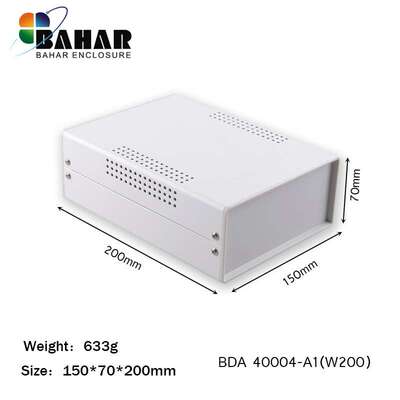 巴哈尔壳体仪表检测塑胶面板铁外壳控制电源机箱BDA40004-(W200)