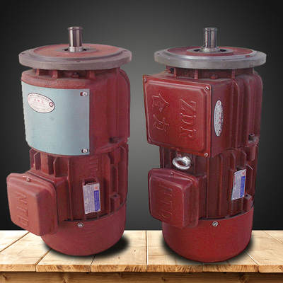 南京特种ZDR1.5/2.1滑环电机起重机行车运行可调速电动机合力锥形