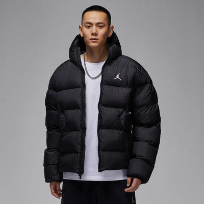 JORDAN耐克男子宽松夹克冬季新款保暖防泼水棉服外套HV0533-010