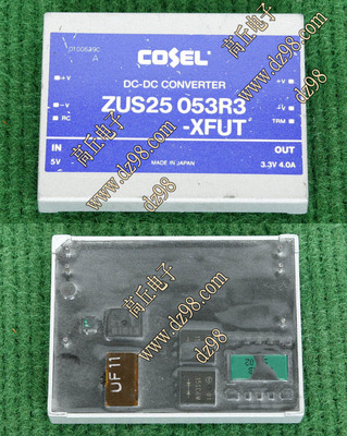 COSEL ZUS25 053R3 电源模块 隔离输出3.3V 4A 输入4.5-9V