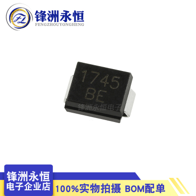 SMBJ12CA 贴片双向 12V TVS瞬弯抑制二极管 印: BE