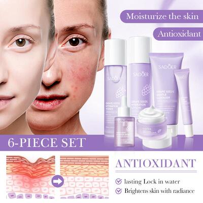 Grape Seed Antioxidant Repairing, Nourishing & Hydrating Set