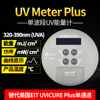 UV Meter Plus能量计UV光强计单波段替代美国EIT UVICURE PLUS II