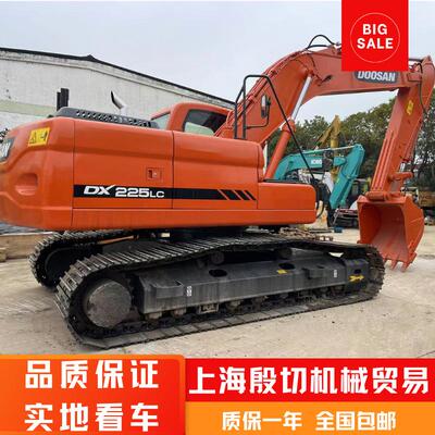 多功能二手工程运输机械挖掘机履带式中型二手斗山DX225LC挖掘机